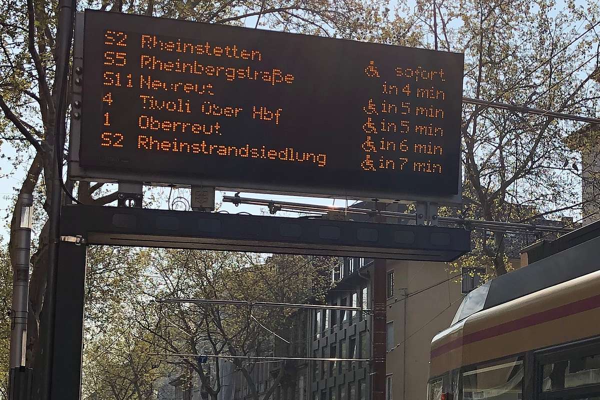 KVV - Karlsruher Verkehrsverbund - Bahn und Bus - Departure Monitor