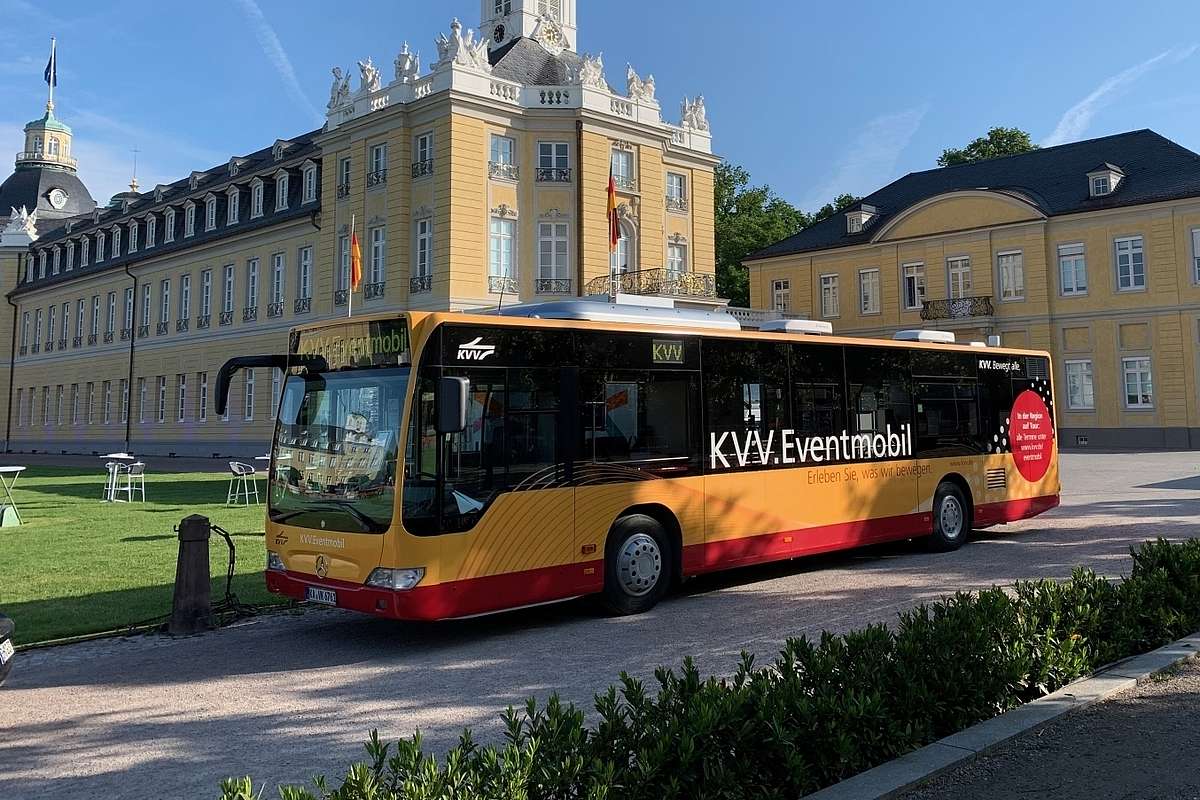 KVV - Karlsruher Verkehrsverbund - Bahn und Bus - KVV.Eventmobil
